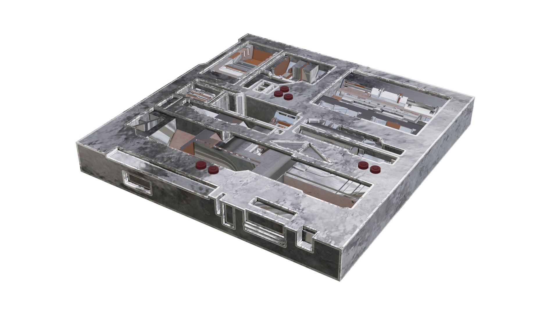 Tech Panel with different sci-fi texture variants 3D model - TurboSquid ...