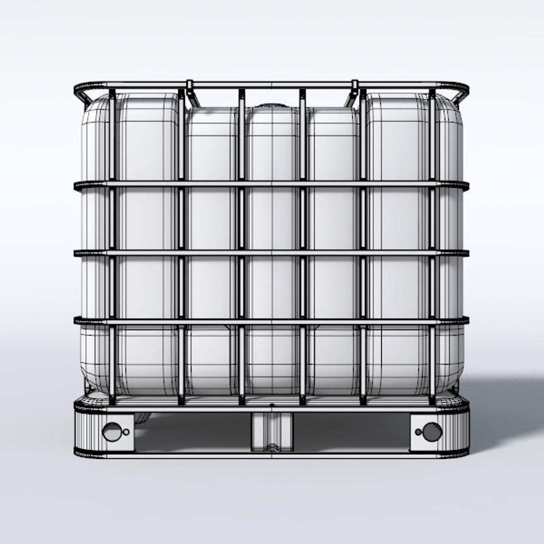 3d ibc container water model