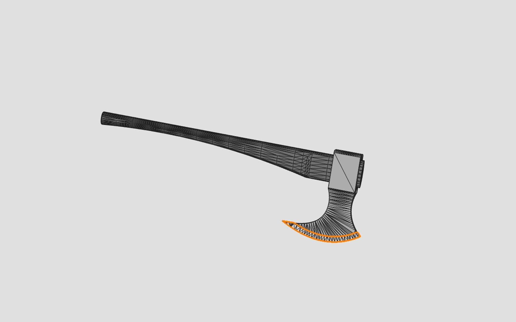 3D model axe wood - TurboSquid 1461480