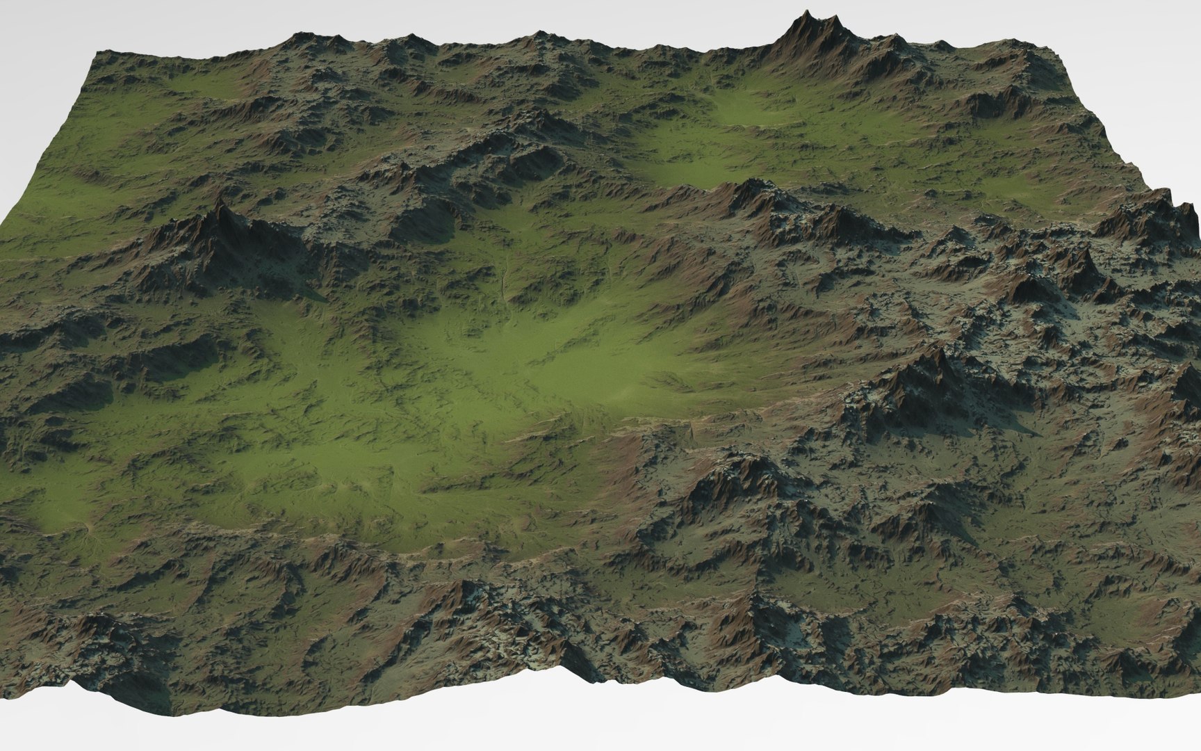 3D Games Terrain - TurboSquid 1468524