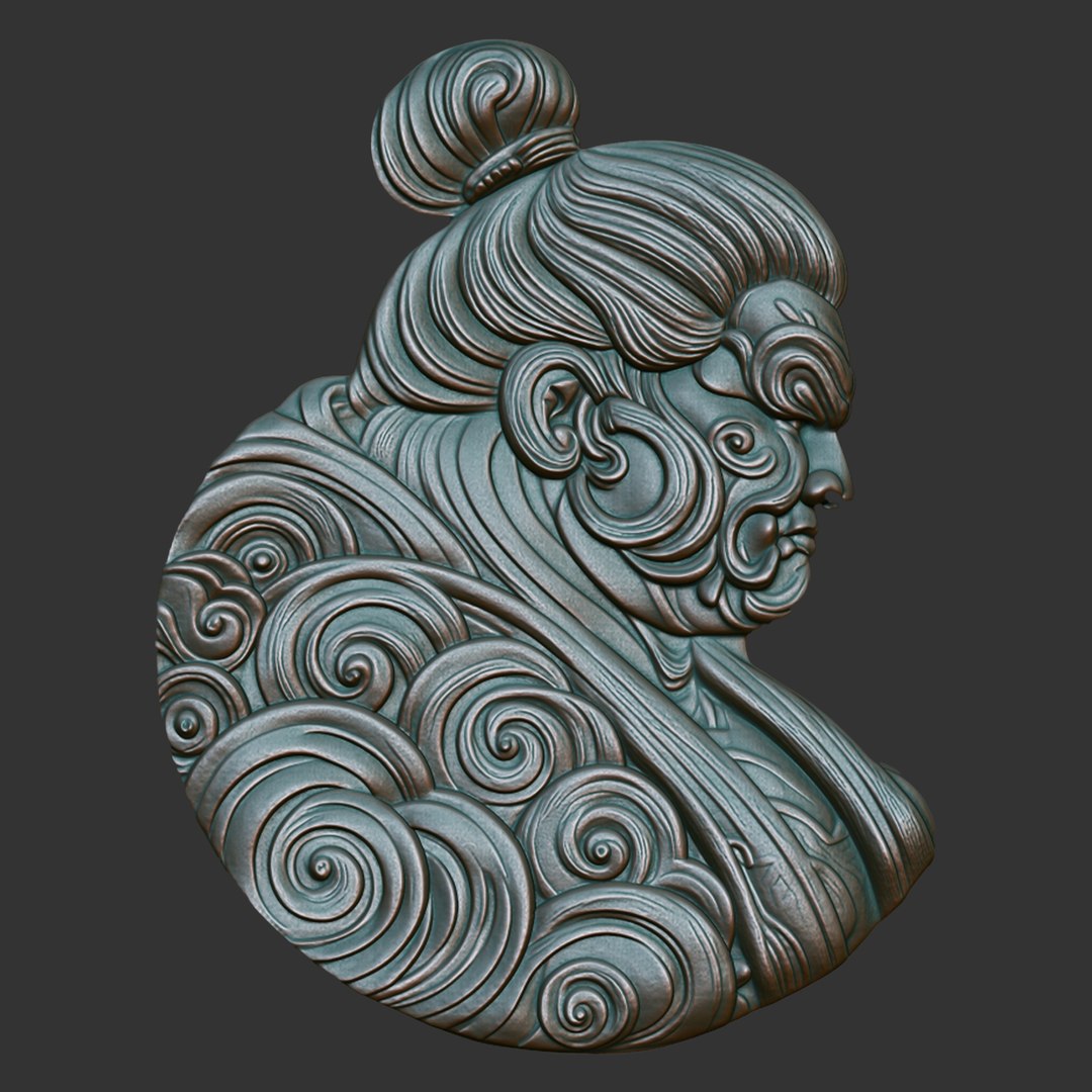 Sumo Wrestler Basrelief 04 240802 3D - TurboSquid 2380932