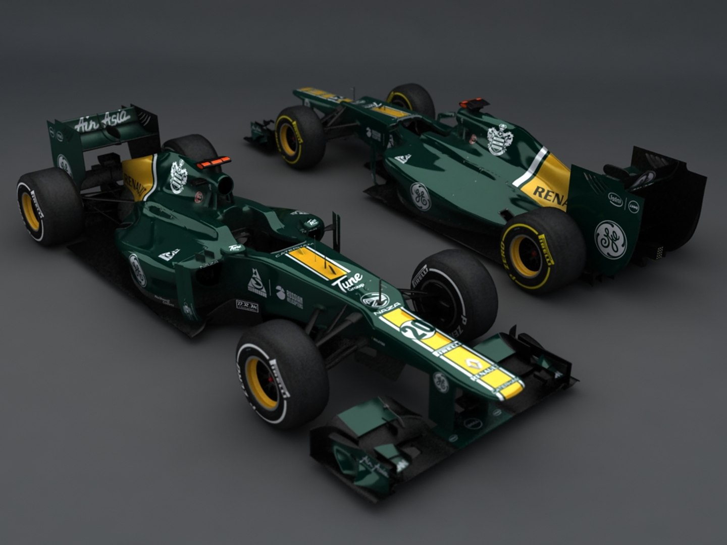 3d Caterham Ct01 Car