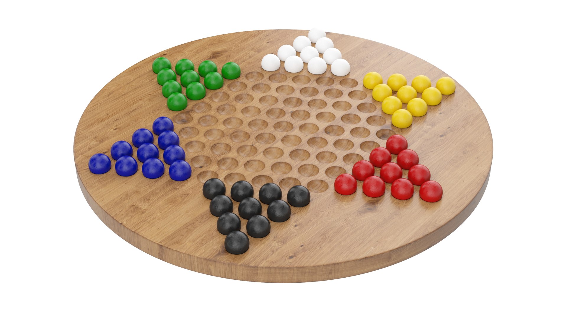 Chinese Chekers 3D Model - TurboSquid 1887398