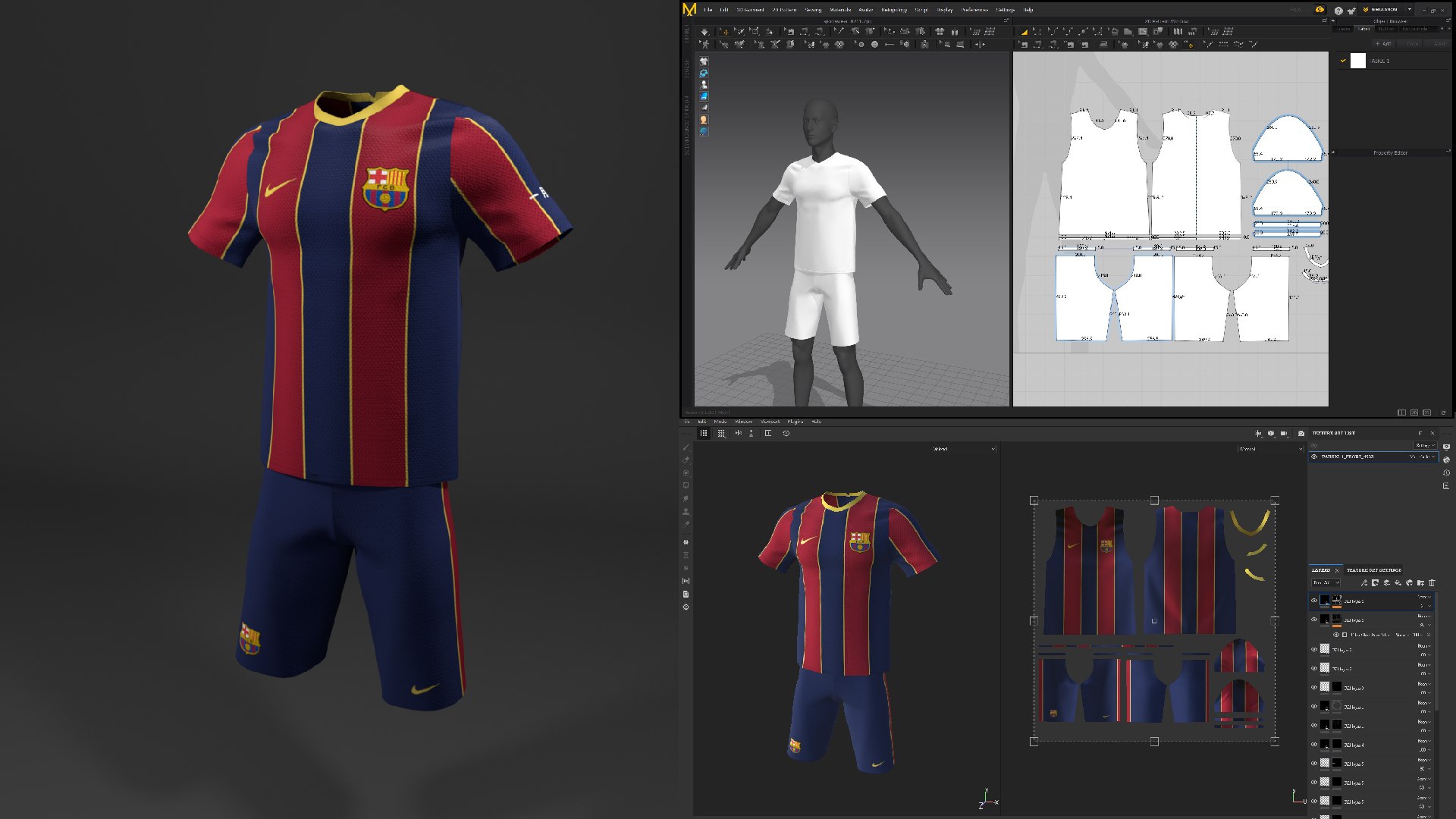 Football Jersey Model - TurboSquid 1857725