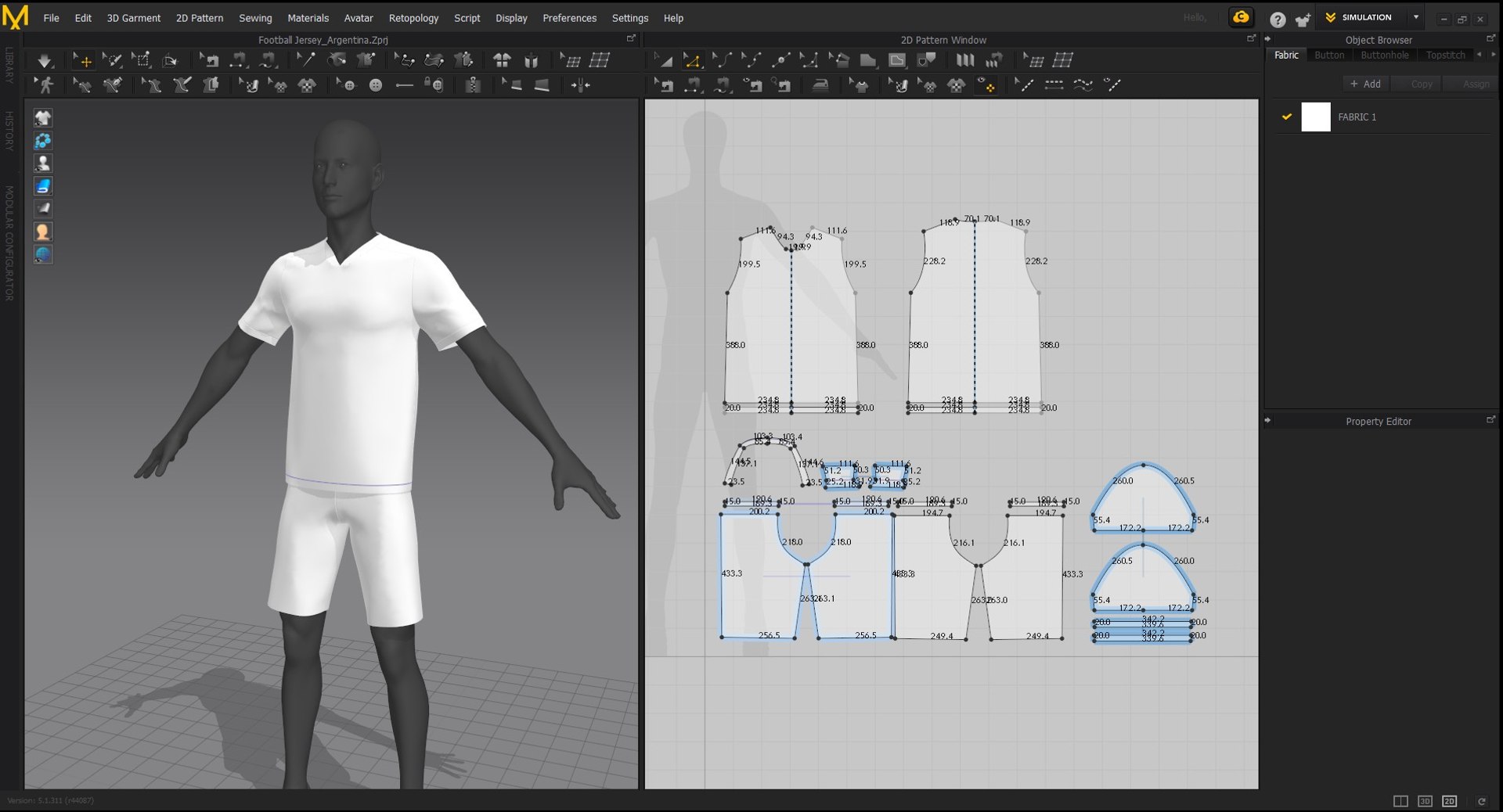 Football Jersey Model - TurboSquid 1857725
