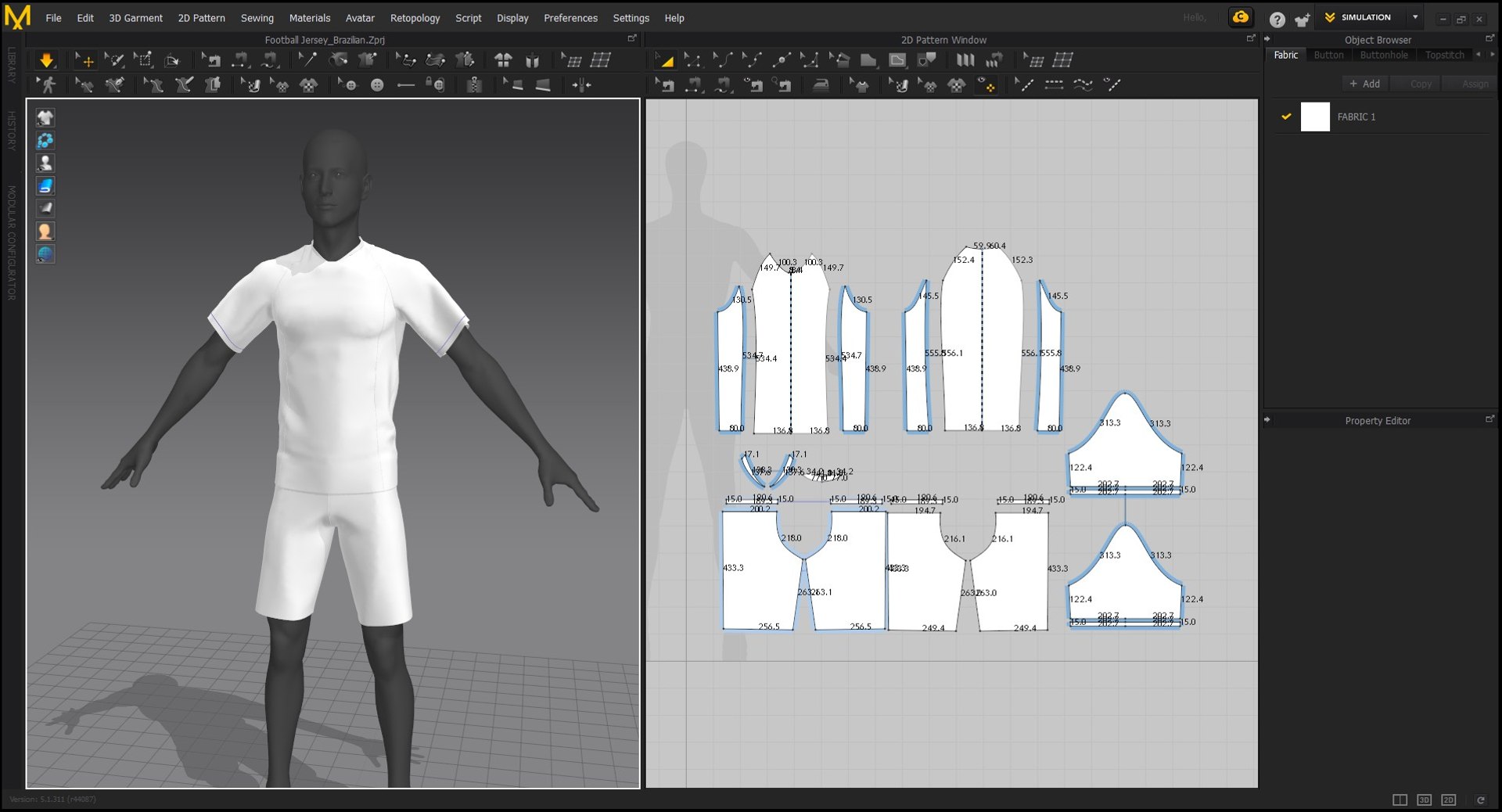 Football Jersey Model - TurboSquid 1857725