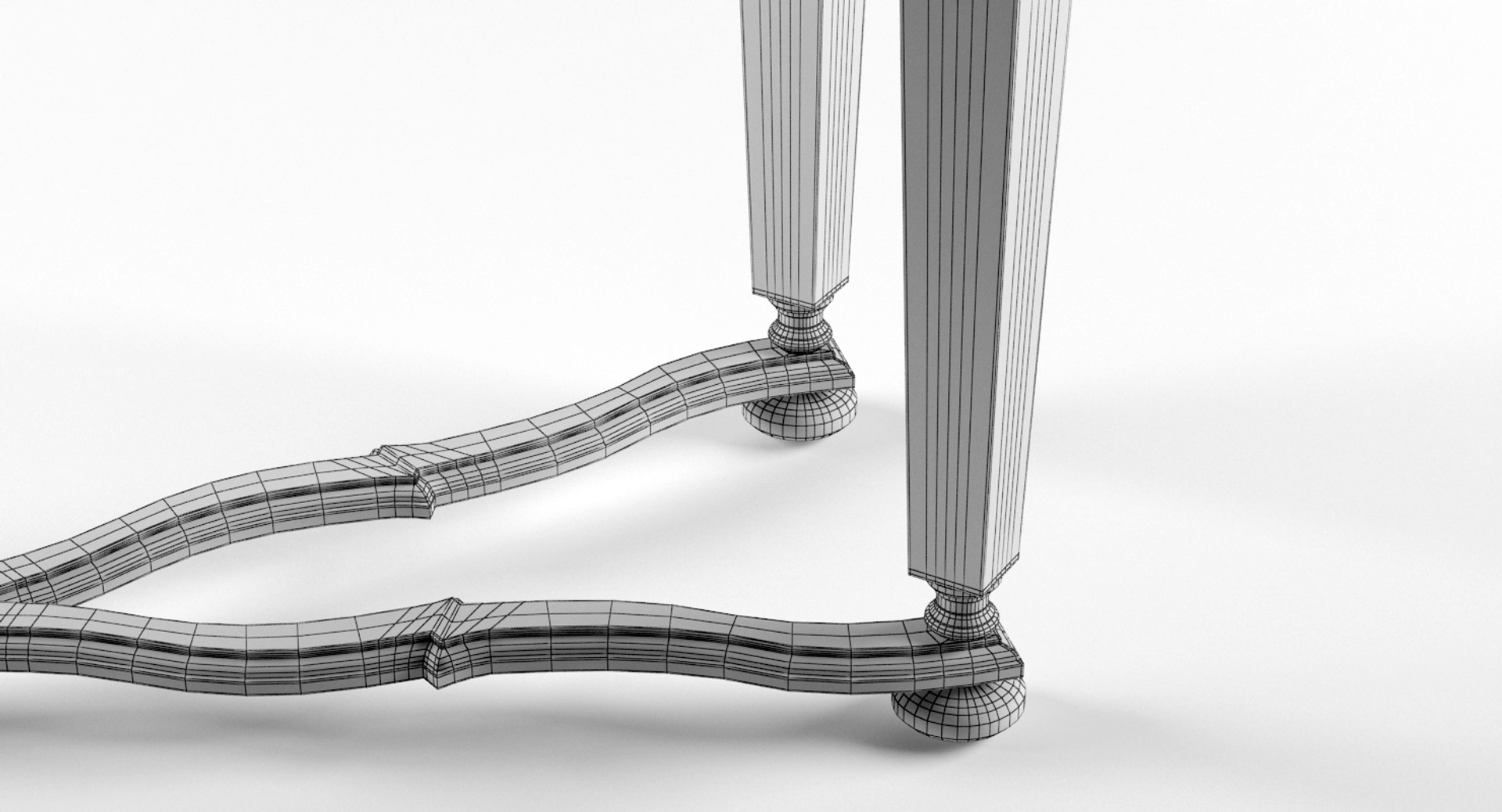 3d corsica leg server model