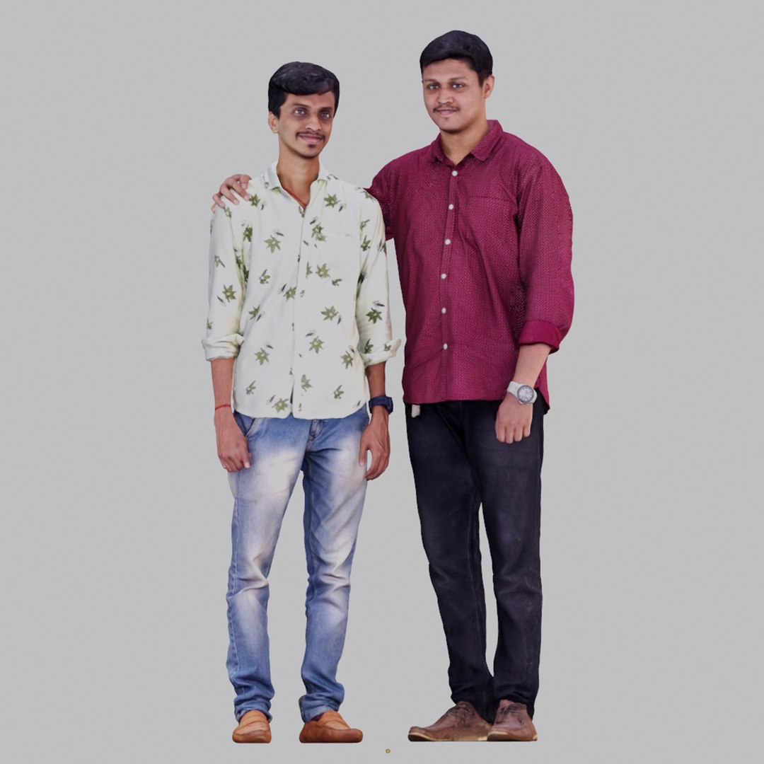 3D Happy People In Crowd - TurboSquid 2028485