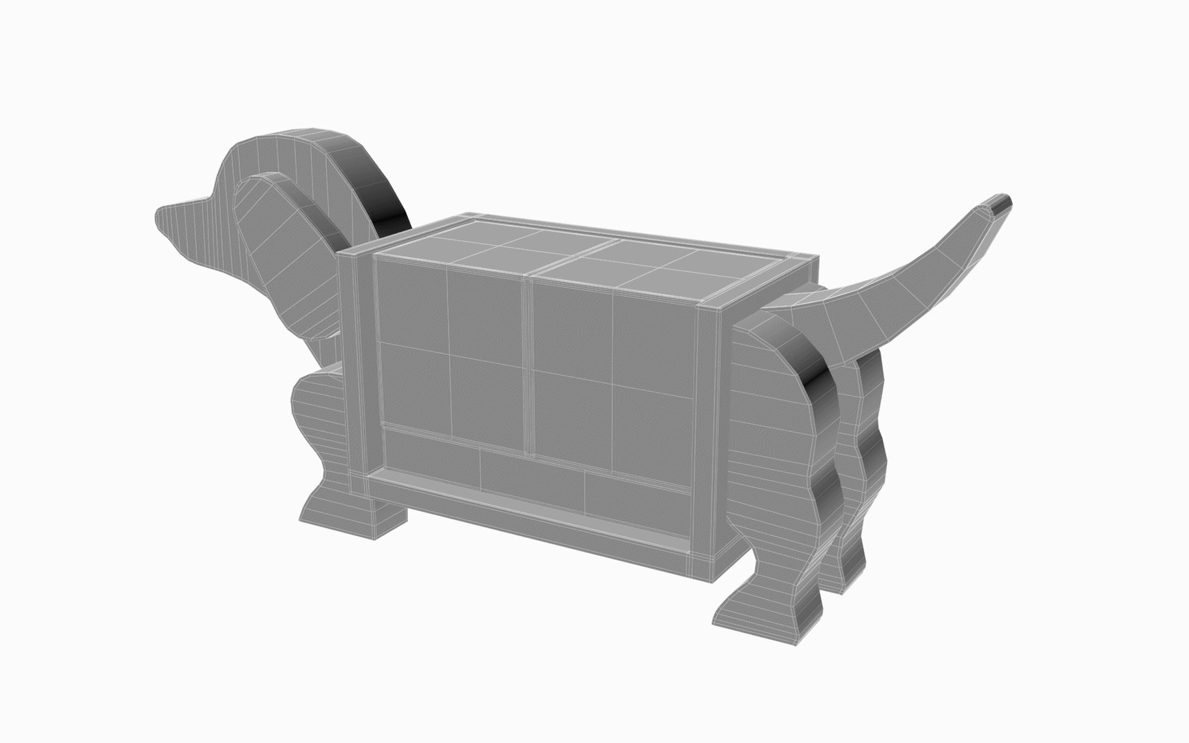 3D Dog Perpetual Calendar Model - TurboSquid 2006561