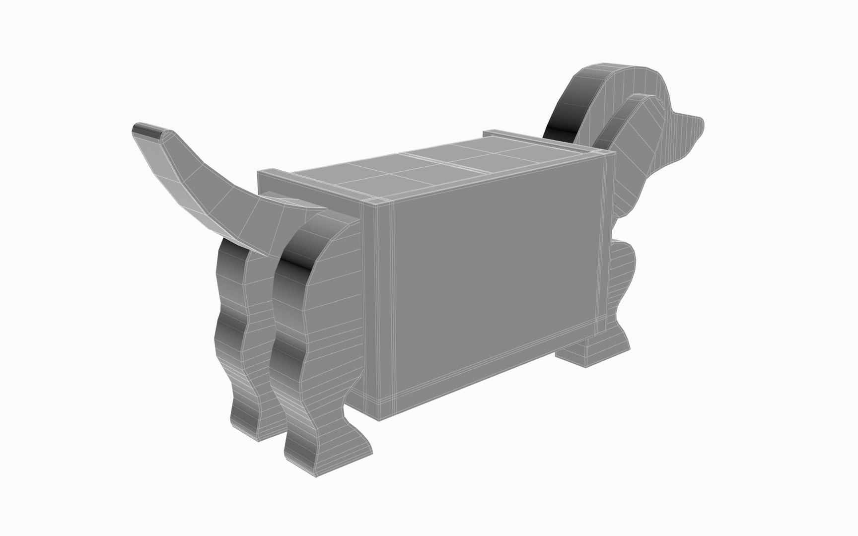 3D Dog Perpetual Calendar Model - TurboSquid 2006561