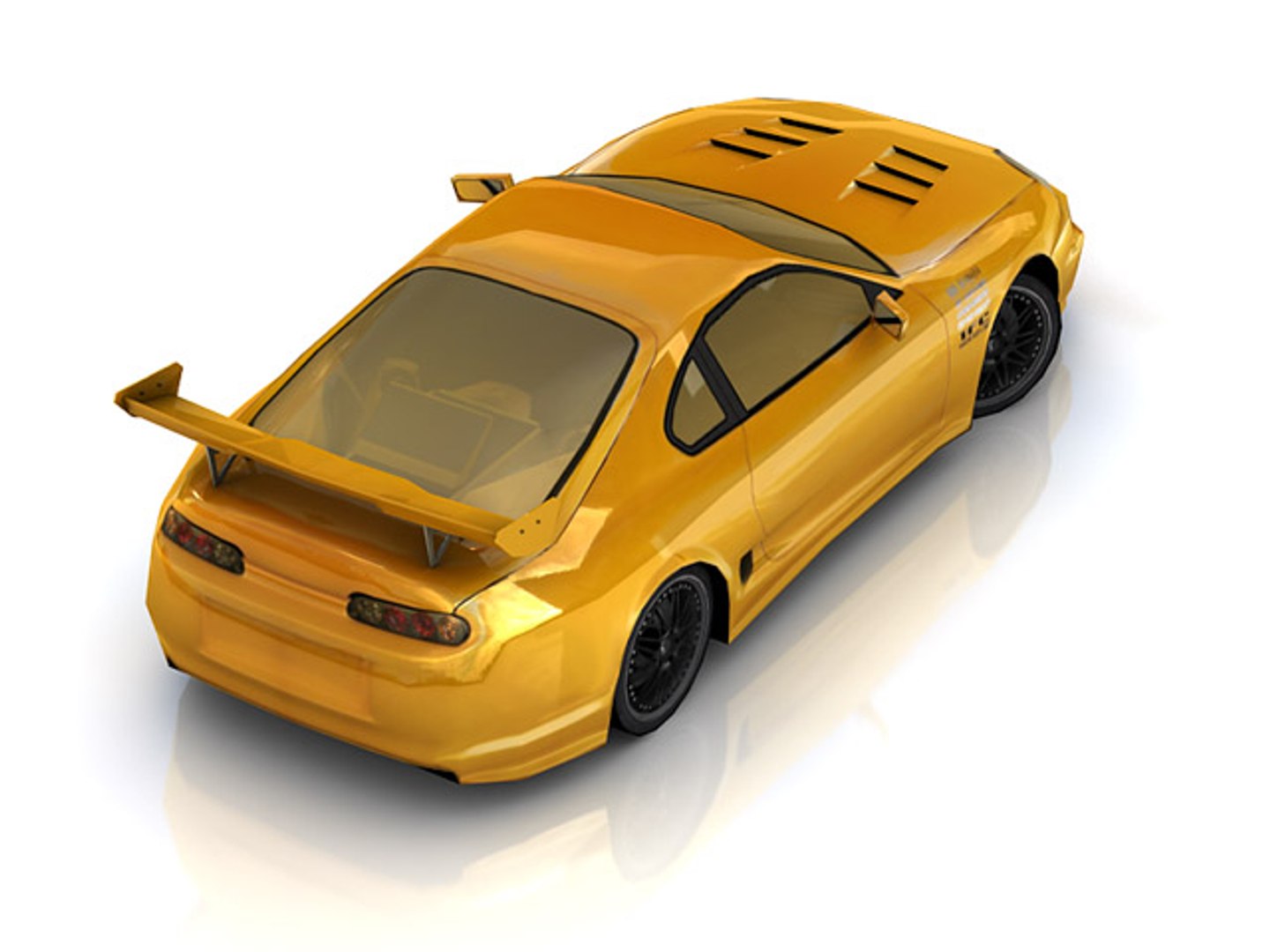 Toyota Supra Tuning 3d Model