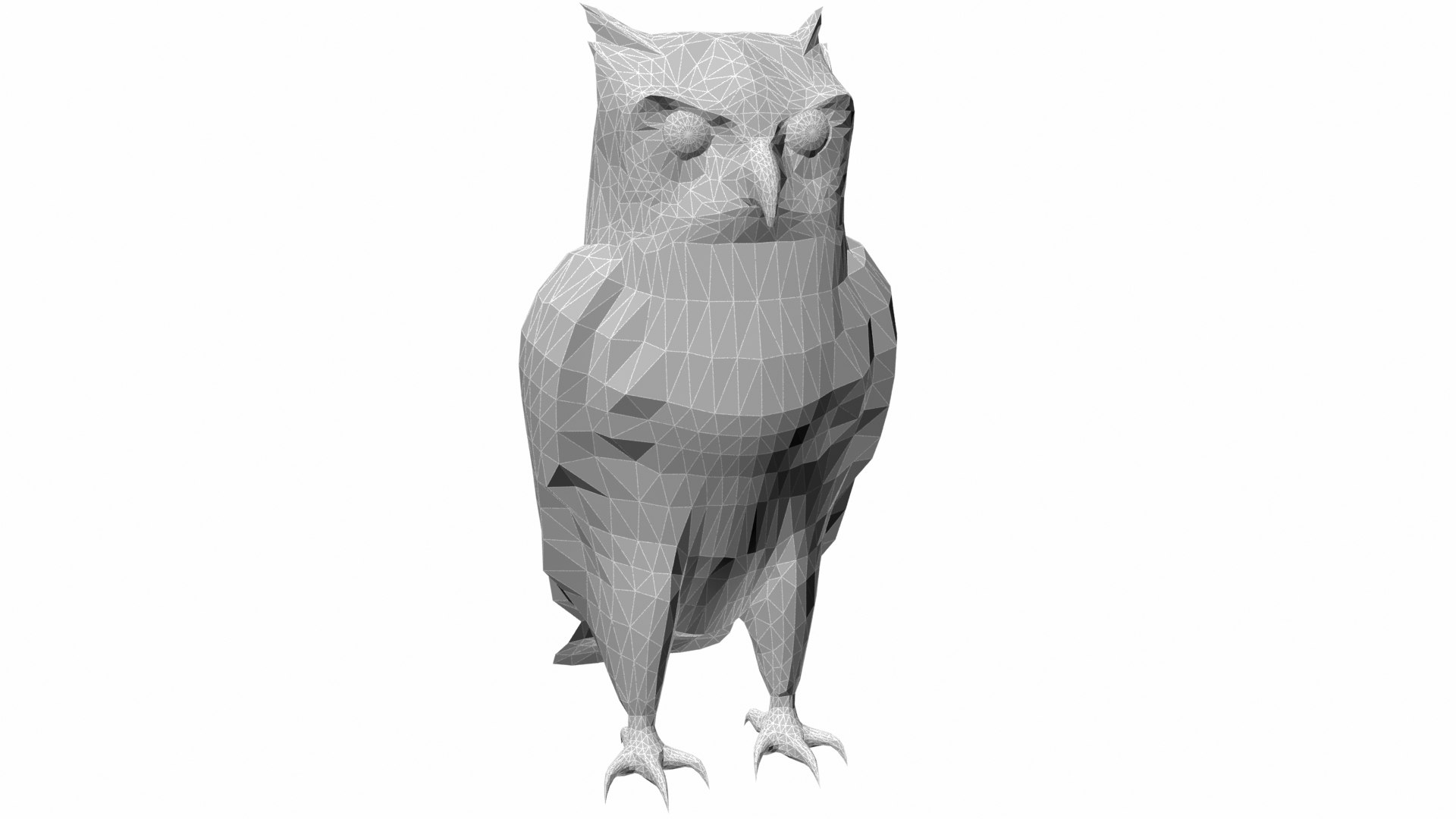 Owl Bird Model - TurboSquid 1672259
