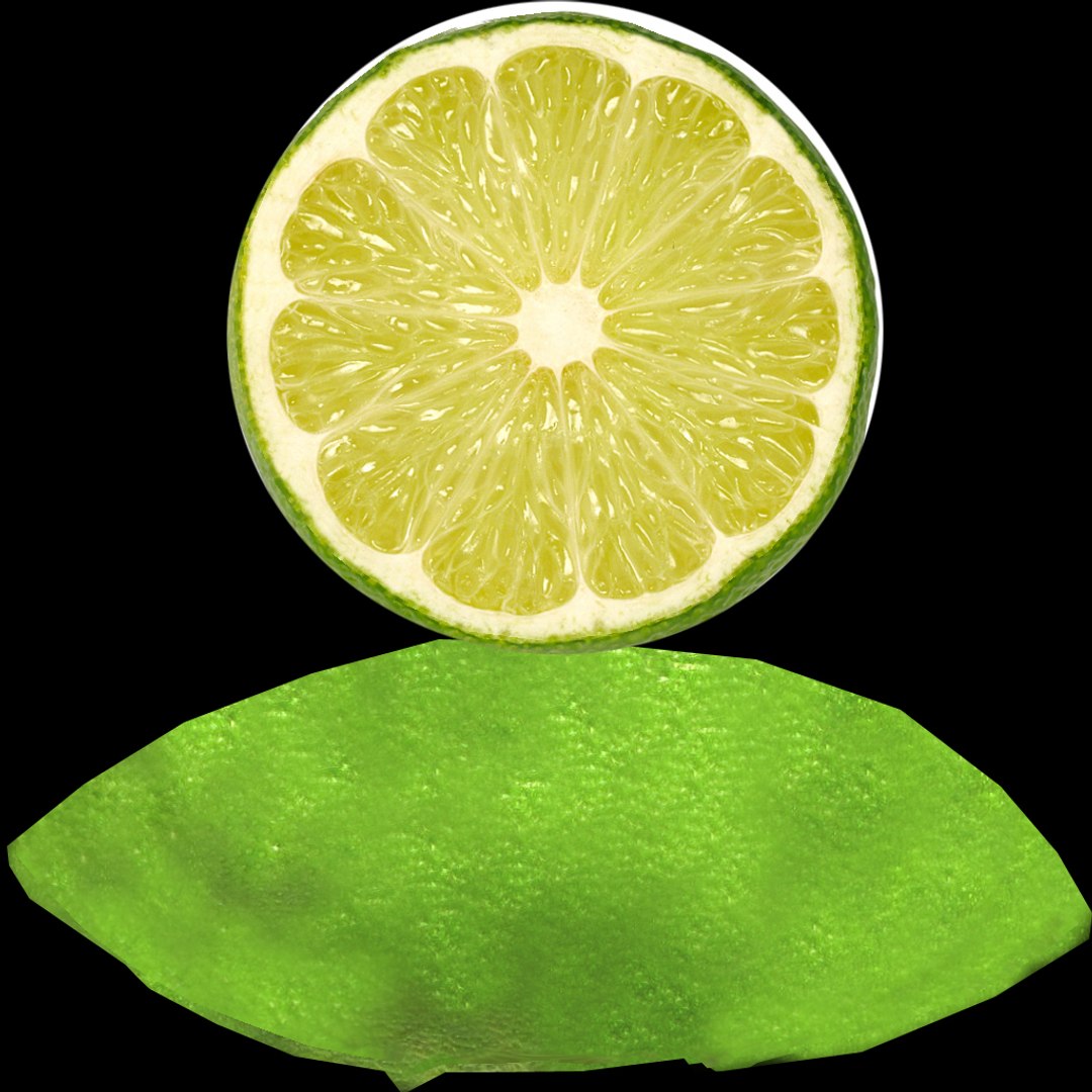 3d Realistic Lime