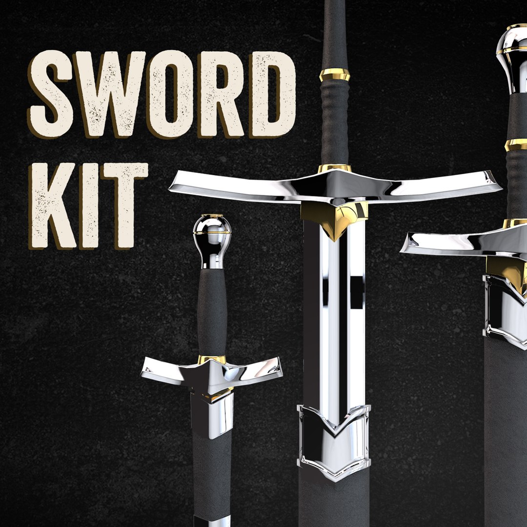 3d Sword Kit Dagger