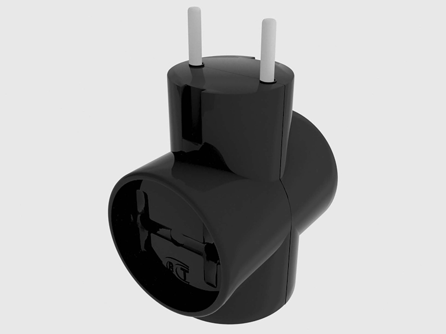 Splitter Triple 3D Model - TurboSquid 2096212