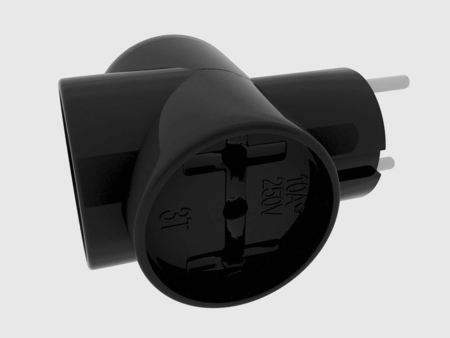Splitter Triple 3D Model - TurboSquid 2096212