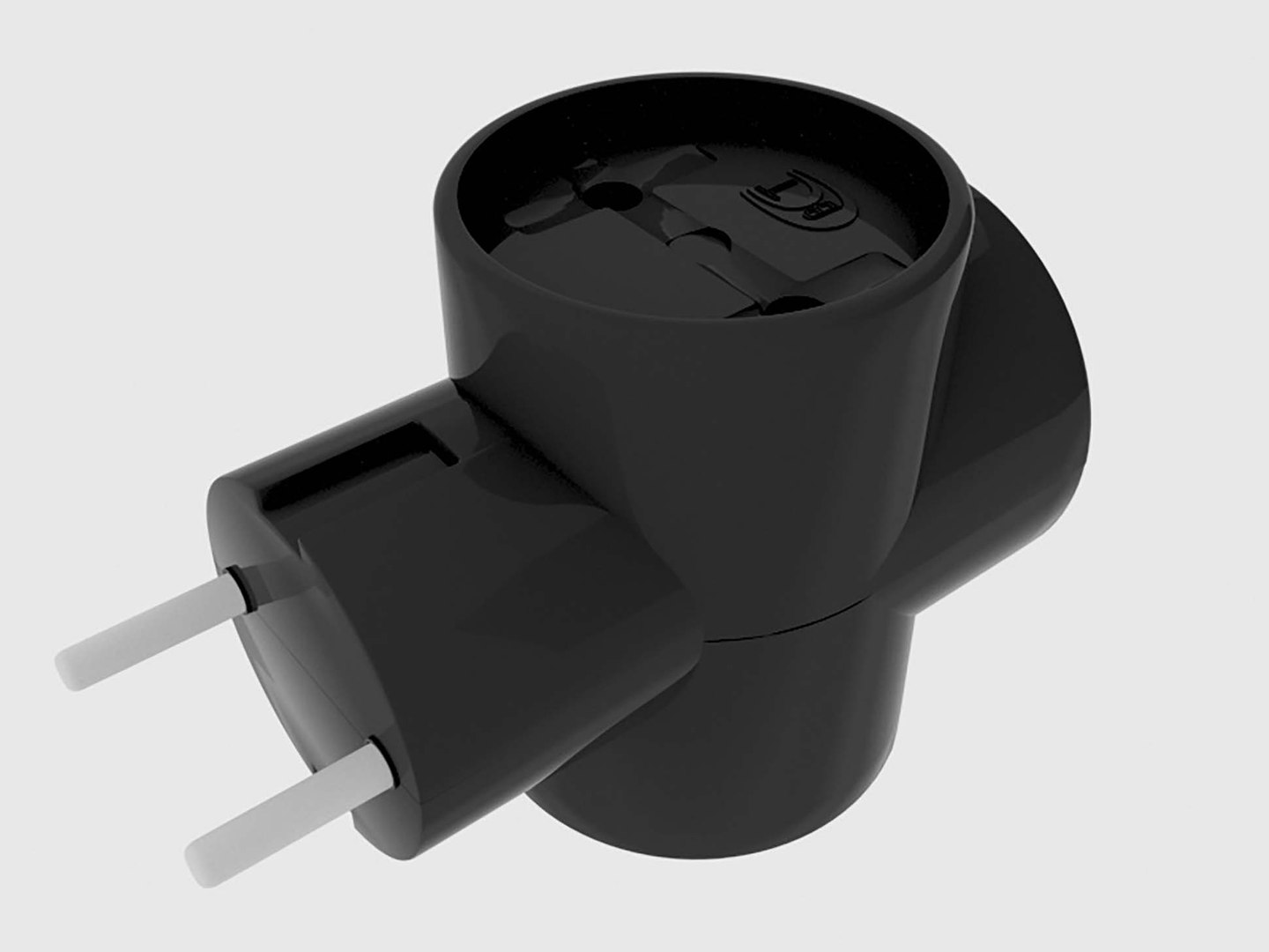 Splitter Triple 3D Model - TurboSquid 2096212