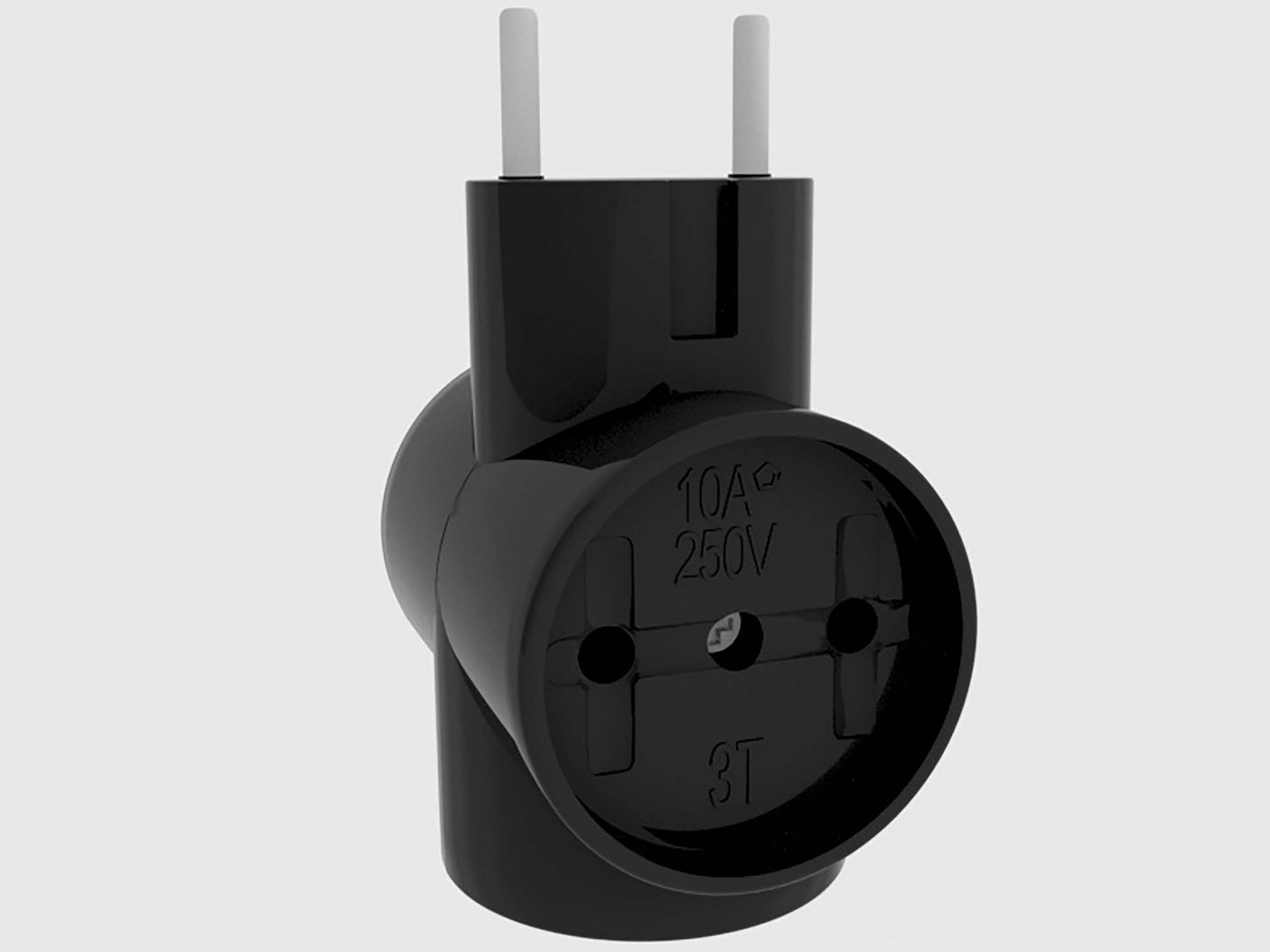 Splitter Triple 3D Model - TurboSquid 2096212