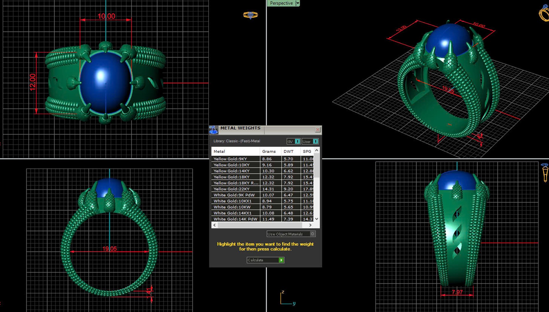 Men Ring 271 3D - TurboSquid 2329599