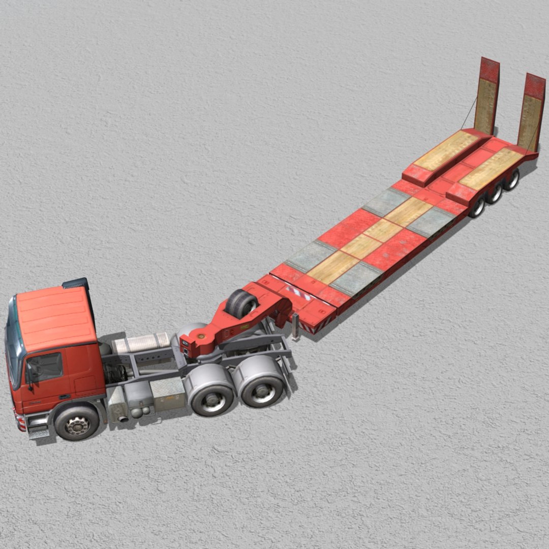 3d Model Truck 04 - Loader