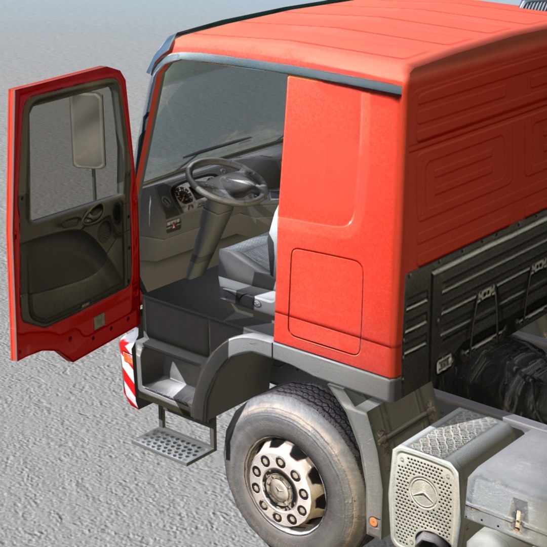 3d model truck 04 - loader