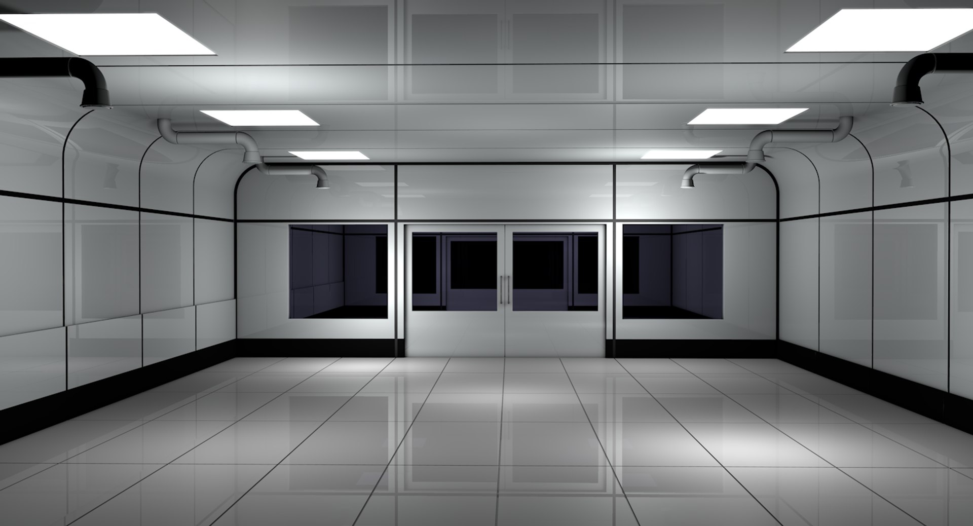 Sci Fi Room Model - TurboSquid 1770700