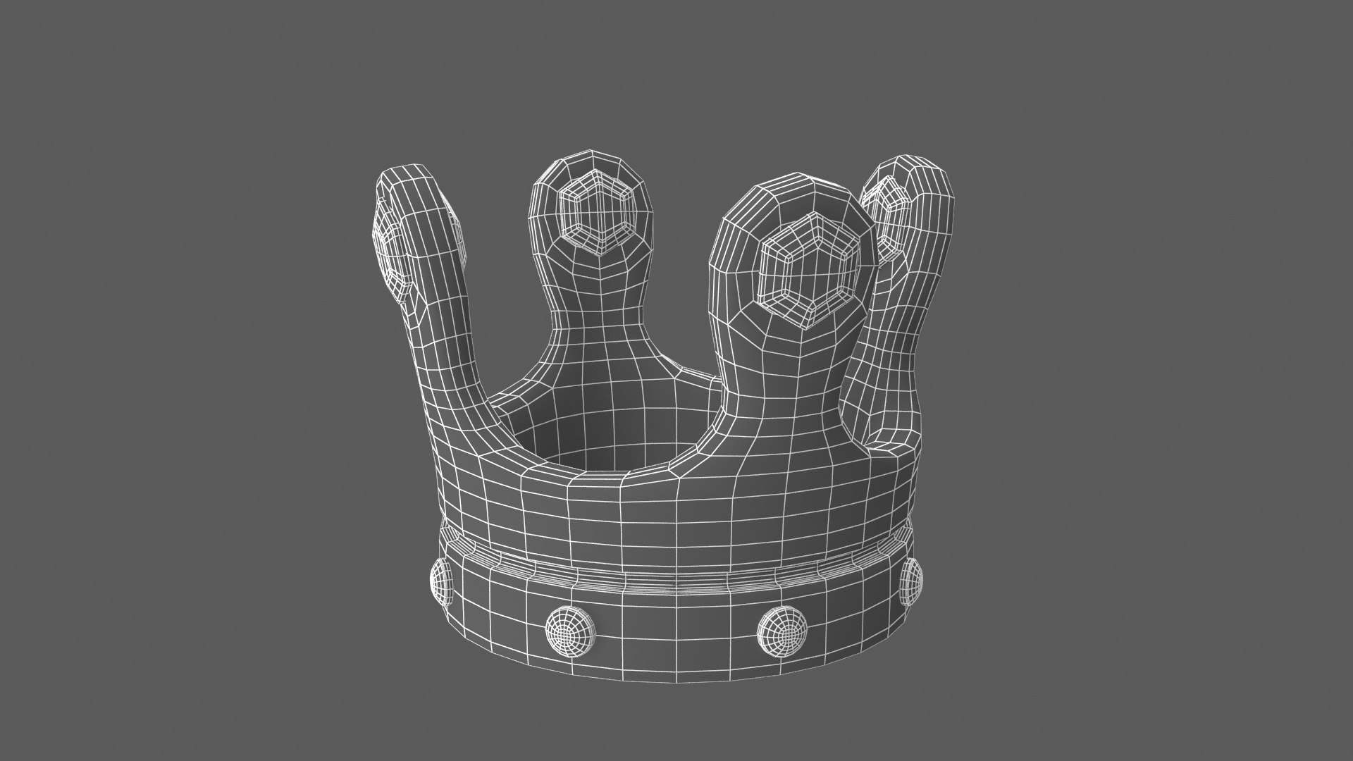 3D Golden Crown Stylized Model - TurboSquid 2422780