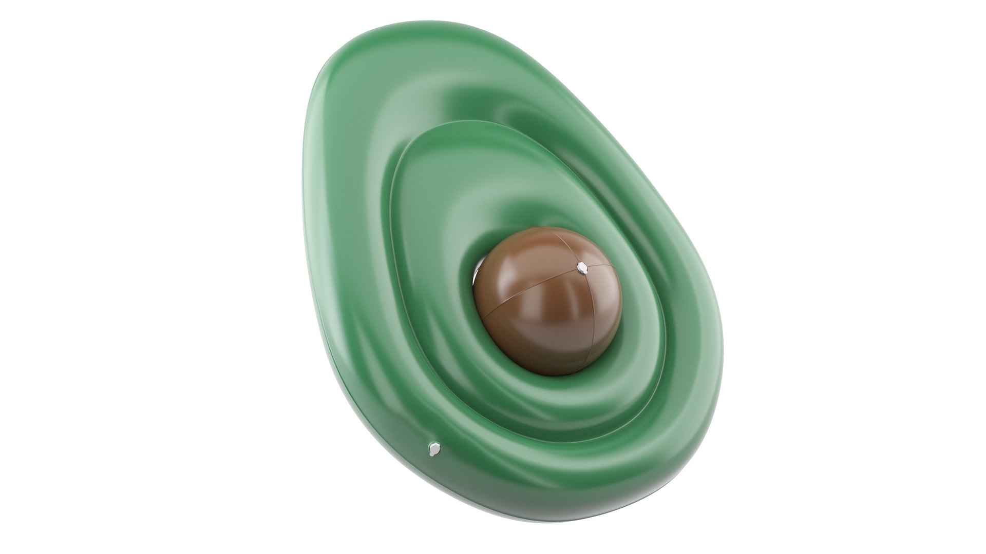 Inflatable Avocado Pool Float Model - TurboSquid 2399272