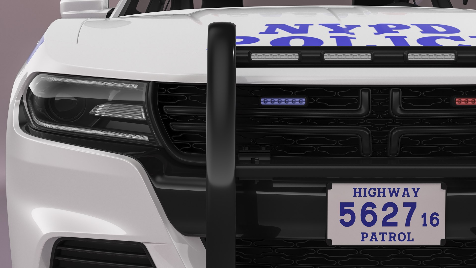 Dodge Charger NYPD 3D Model - TurboSquid 2186086