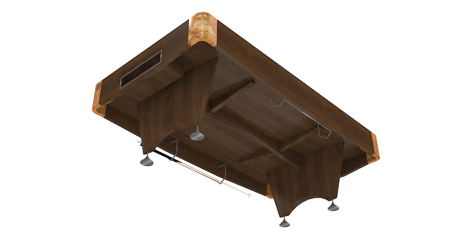 Pool table 3D model - TurboSquid 1442872