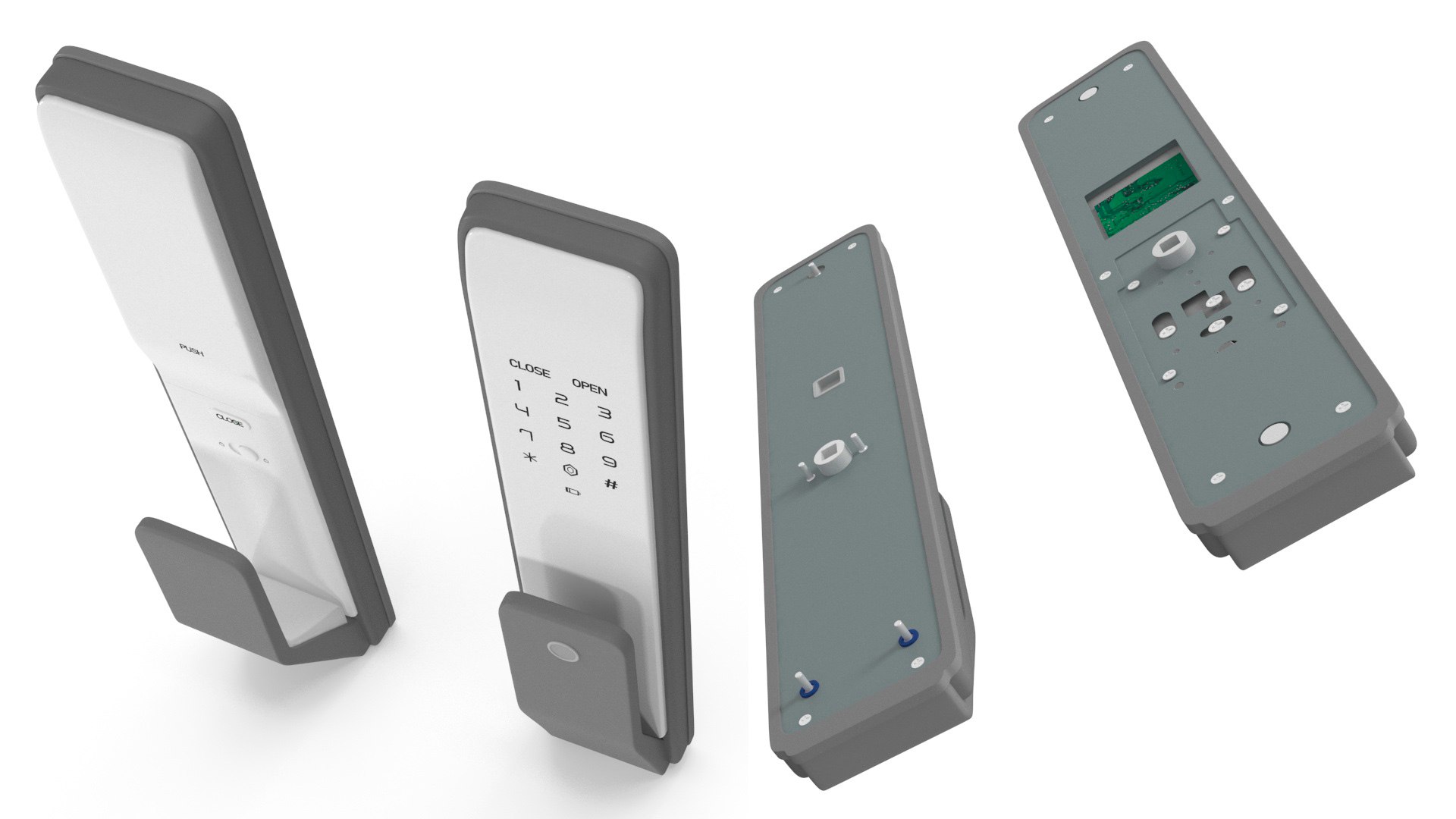 Smart Lock White Model - TurboSquid 2270153