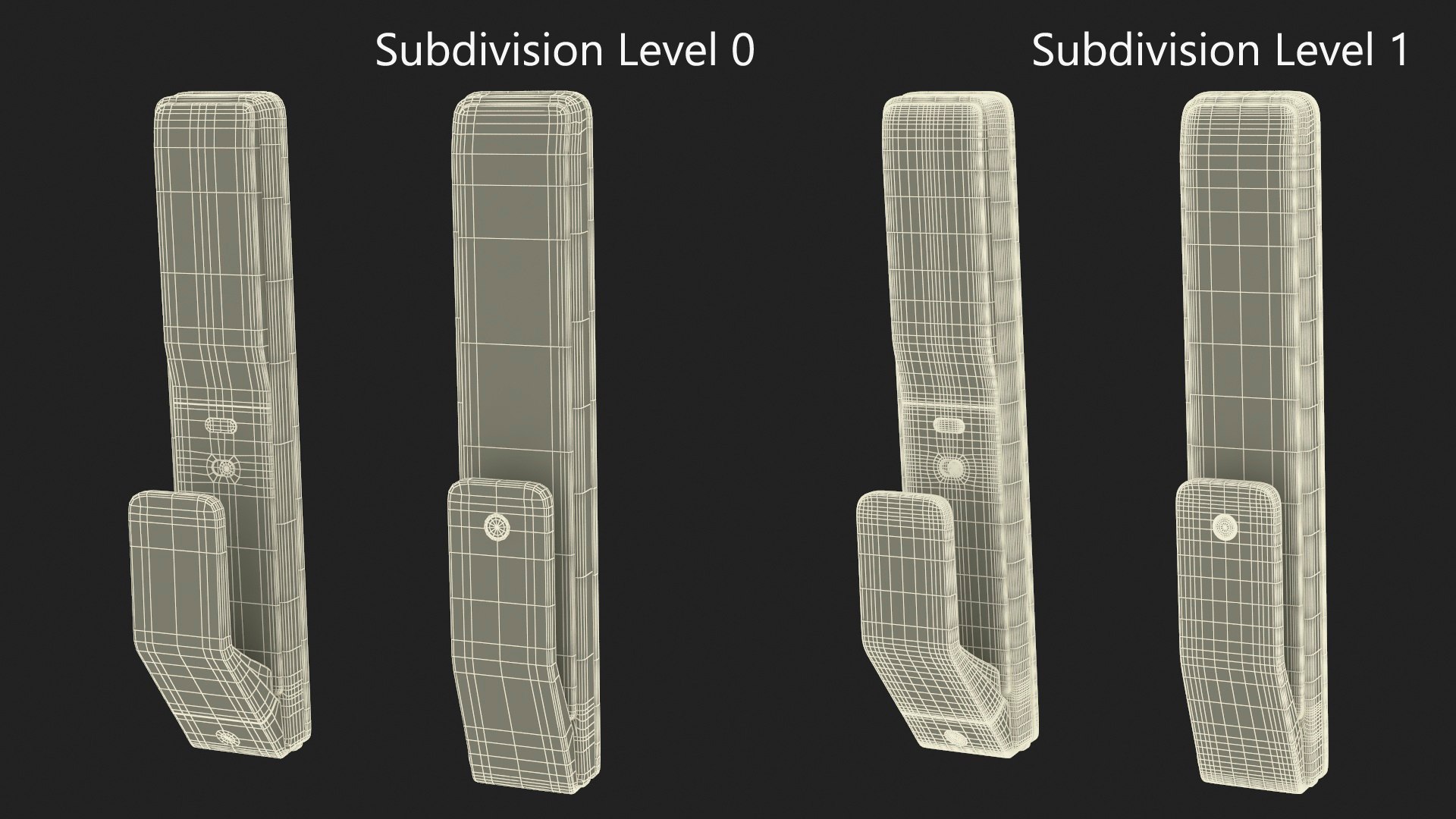 Smart Lock White Model - TurboSquid 2270153