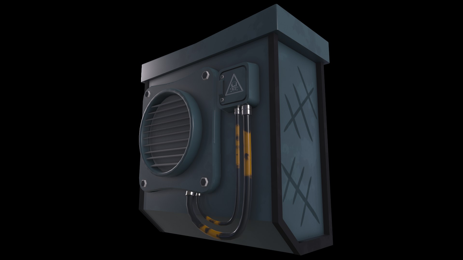 Air Conditioning Game Ready - Low Poly PBR 3D Model 3D Model ...