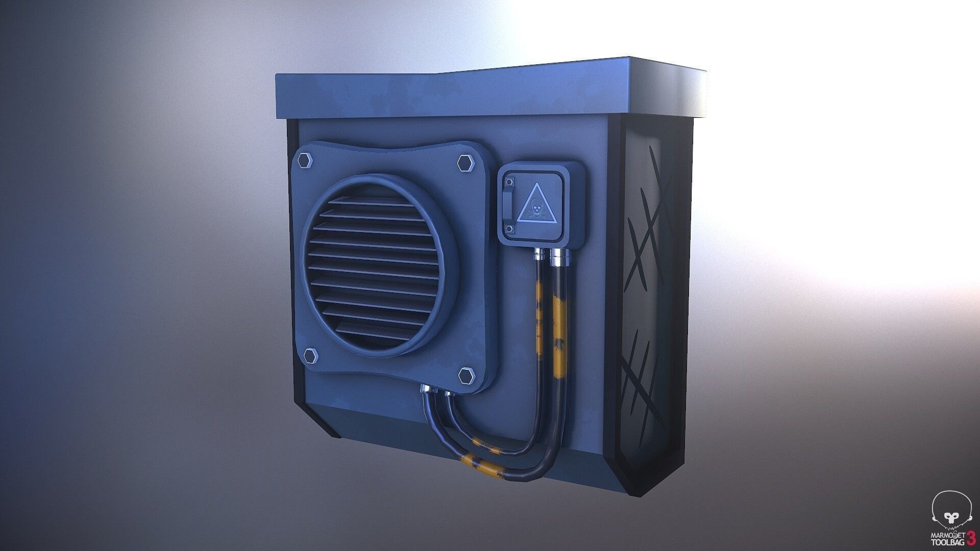 Air Conditioning Game Ready - Low Poly PBR 3D Model 3D Model ...