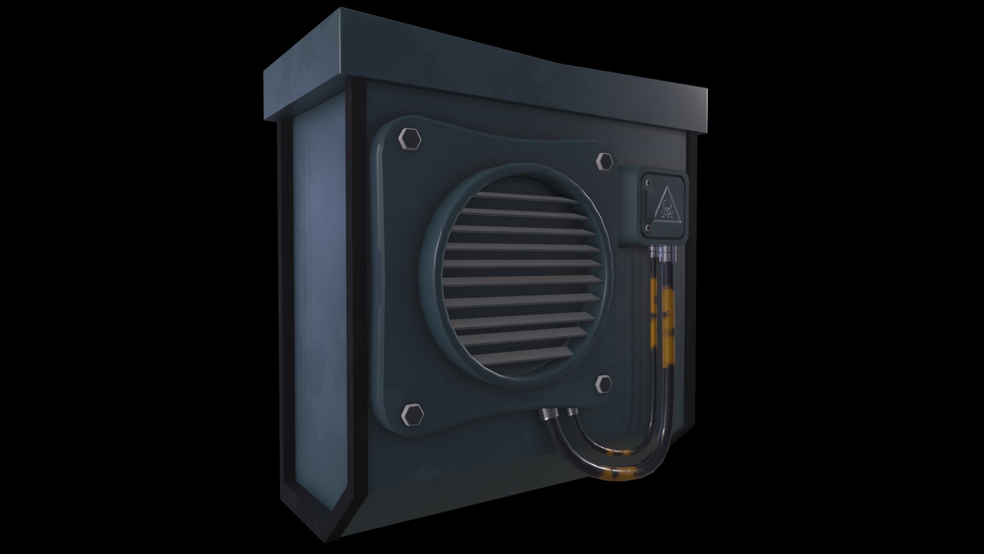 Air Conditioning Game Ready - Low Poly PBR 3D Model 3D Model ...