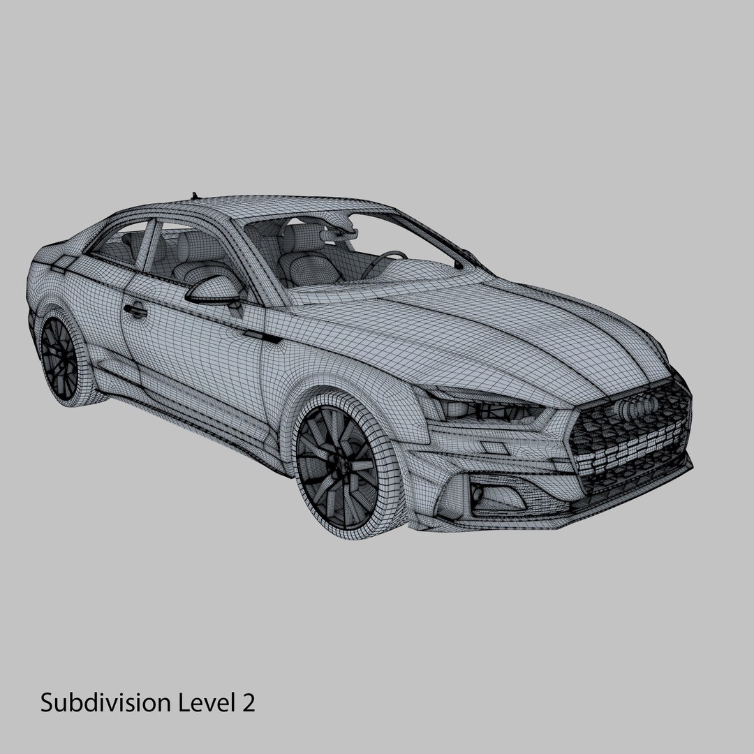 Audi A5 Coupe 2020 3D Model - TurboSquid 1981130