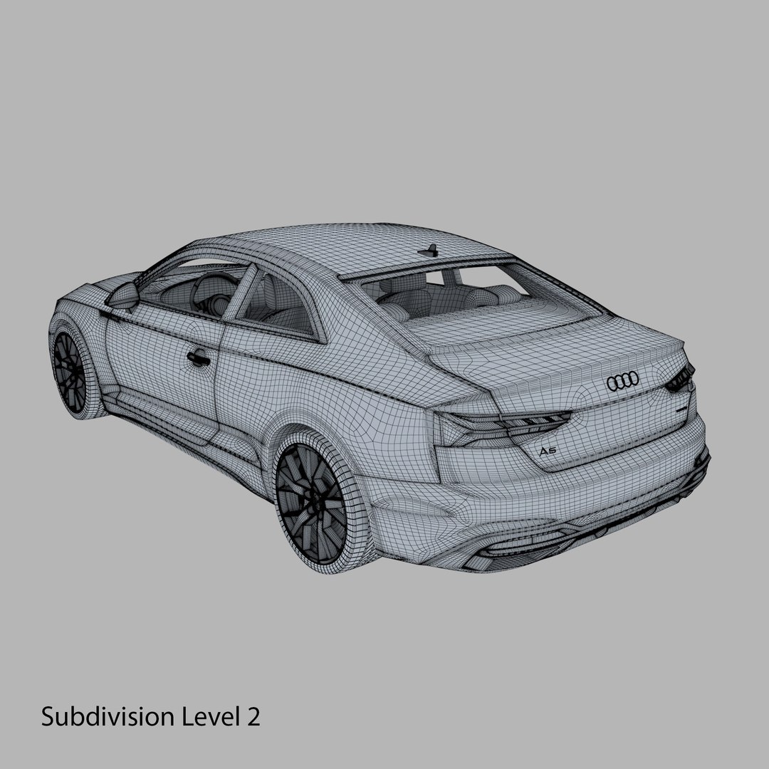 Audi A5 Coupe 2020 3D Model - TurboSquid 1981130