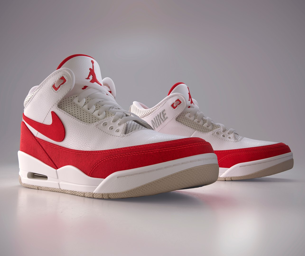 Sneaker Nike Air Jordan 3 3D Model - TurboSquid 1729744