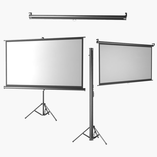 modelo 3d Pantalla de proyector - TurboSquid 2032440