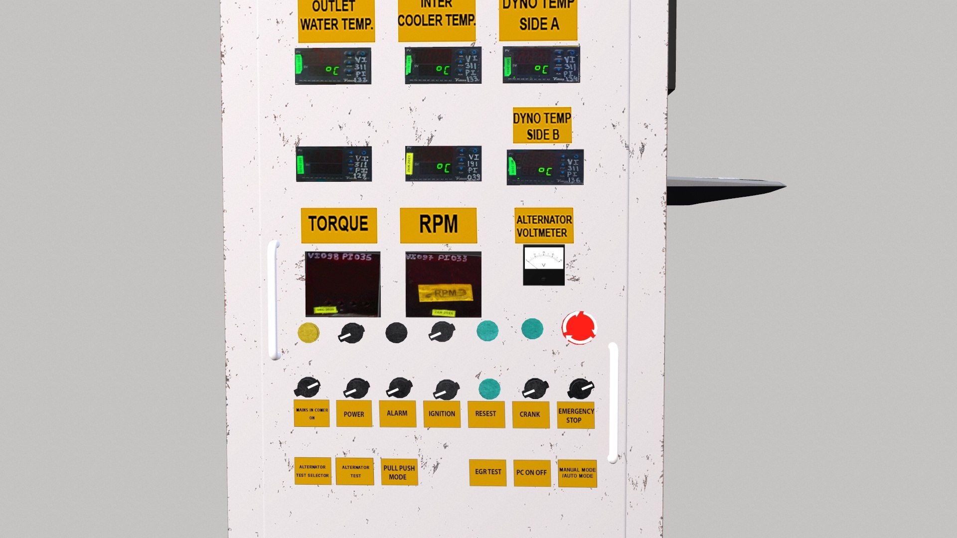 3D Electrical Panel Model - TurboSquid 2345588