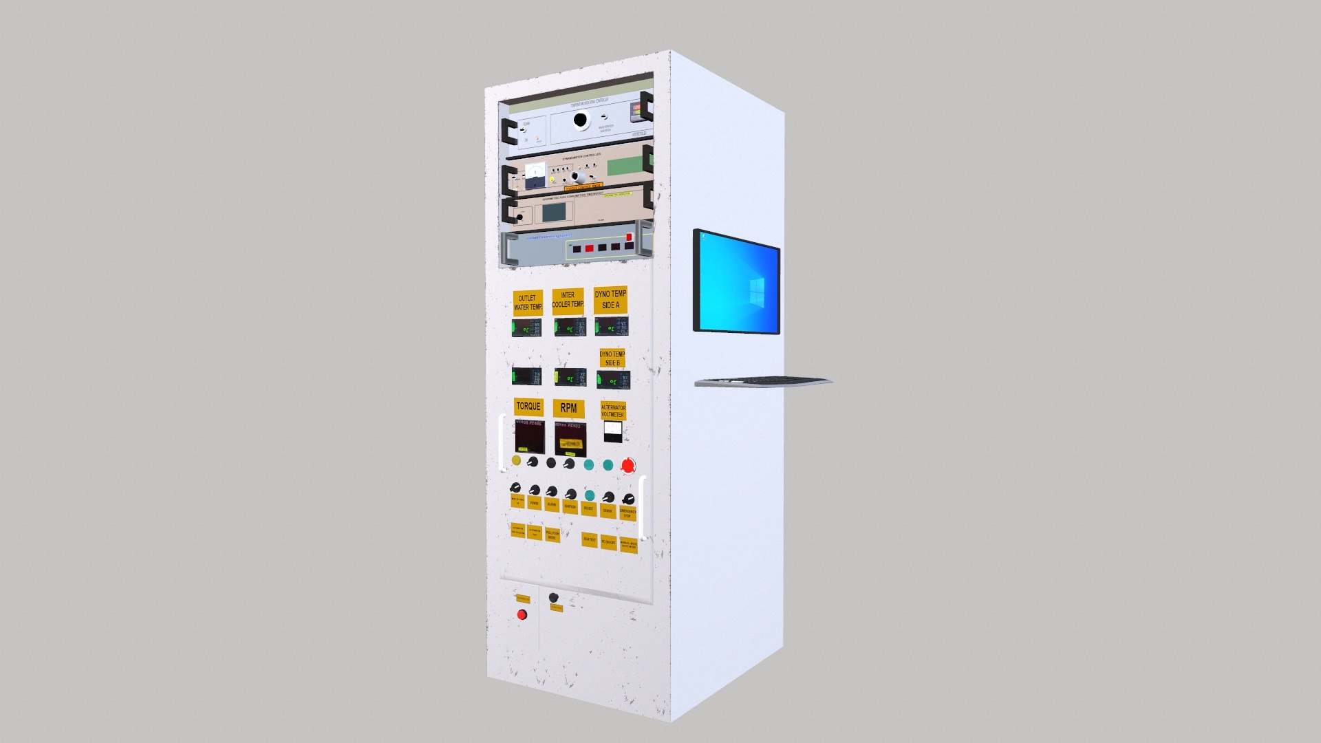 3D Electrical Panel Model - TurboSquid 2345588