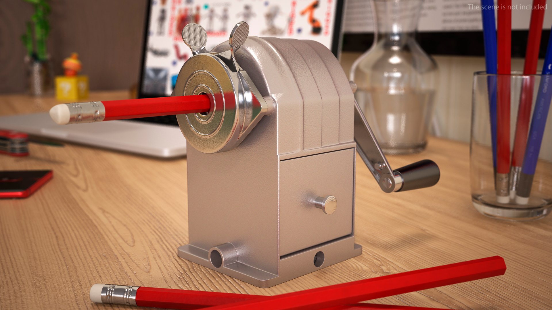3D Manual Pencil Sharpener - TurboSquid 1671595