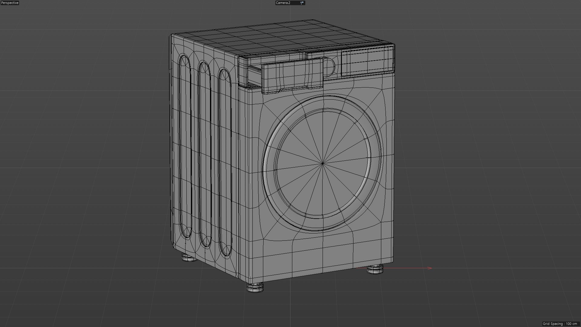 Cartoon Washing Machine Model - TurboSquid 1939952