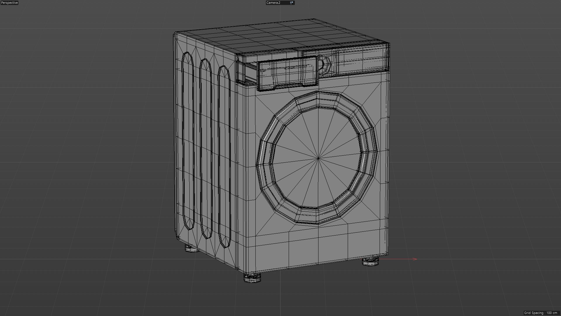 Cartoon Washing Machine Model - TurboSquid 1939952