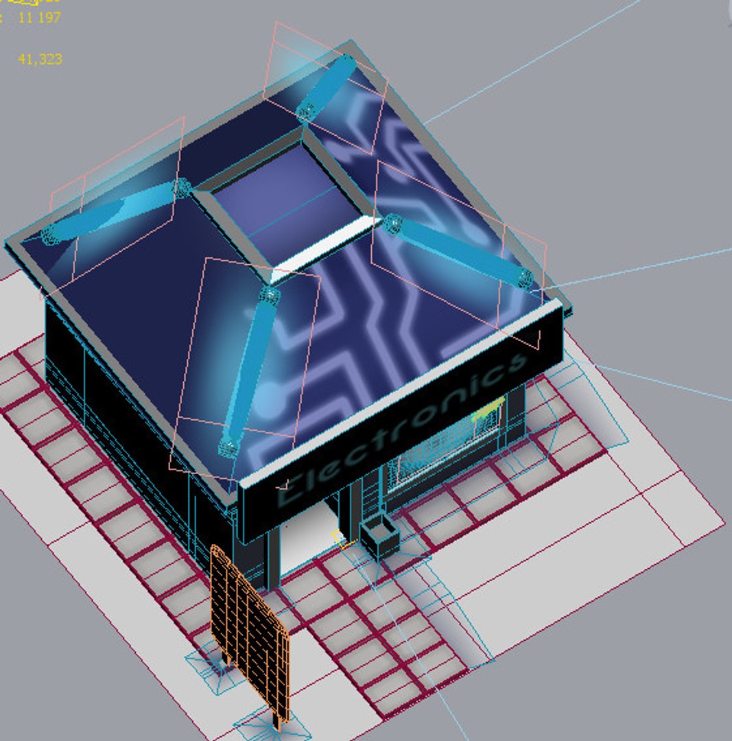Cartoon House Toon Home 3d Max