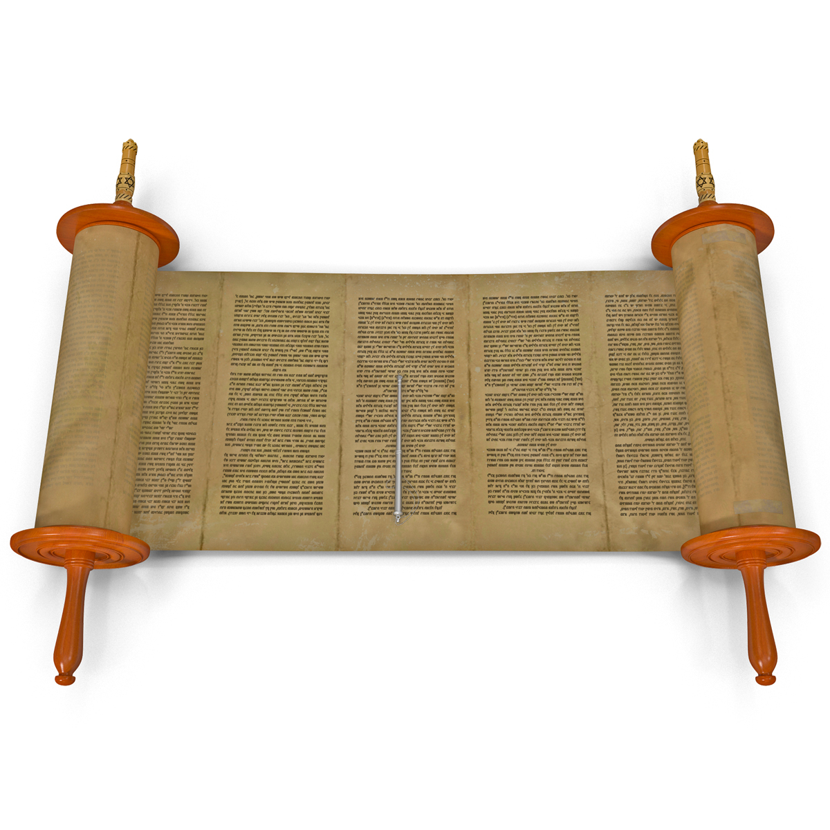 torah scroll 3d max