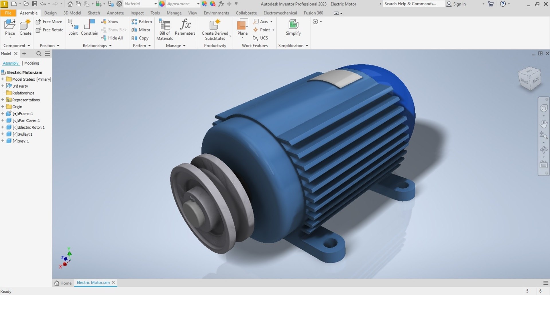 Electric Motor 3D Model - TurboSquid 2095035
