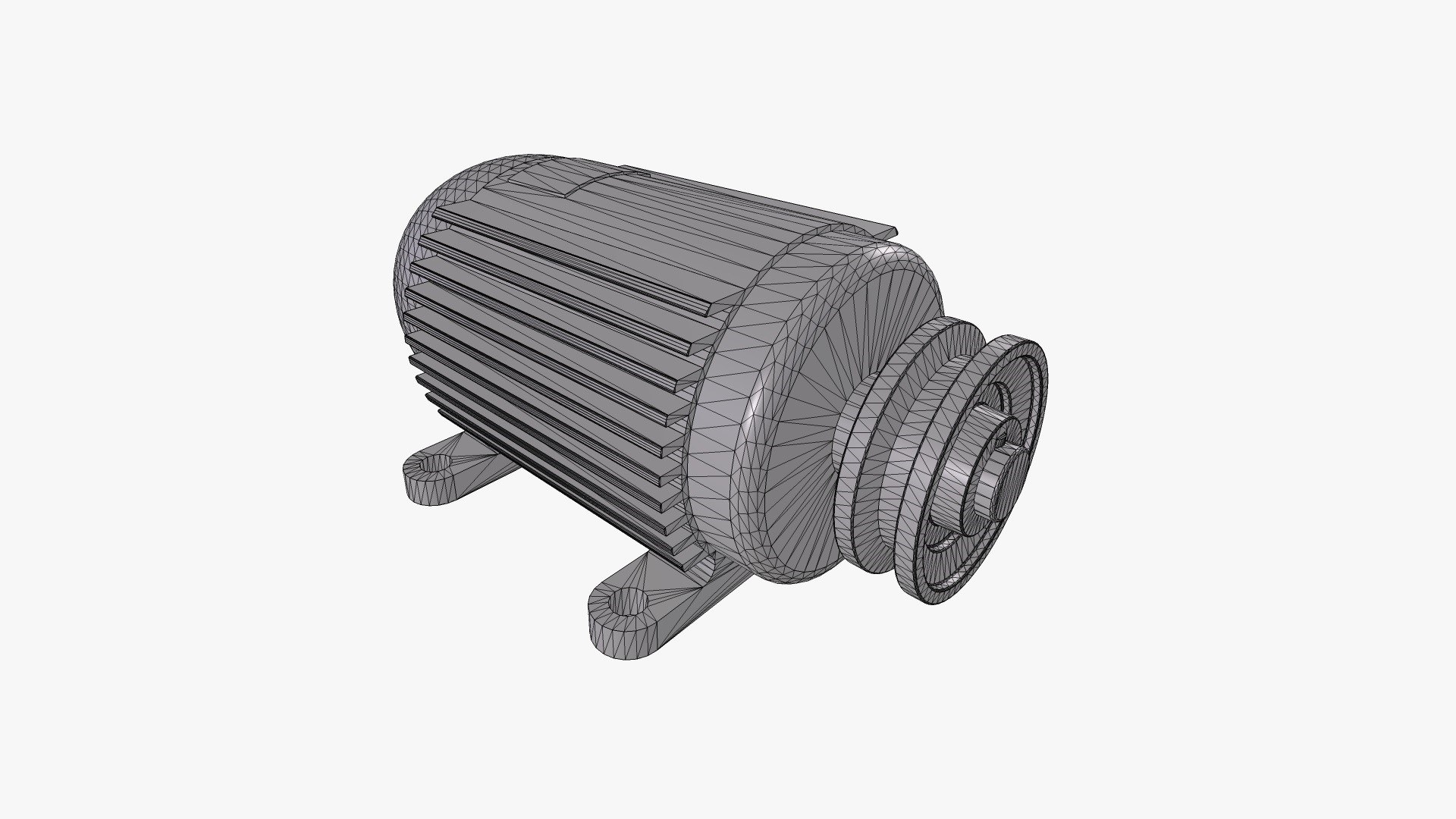 Electric Motor 3D Model - TurboSquid 2095035