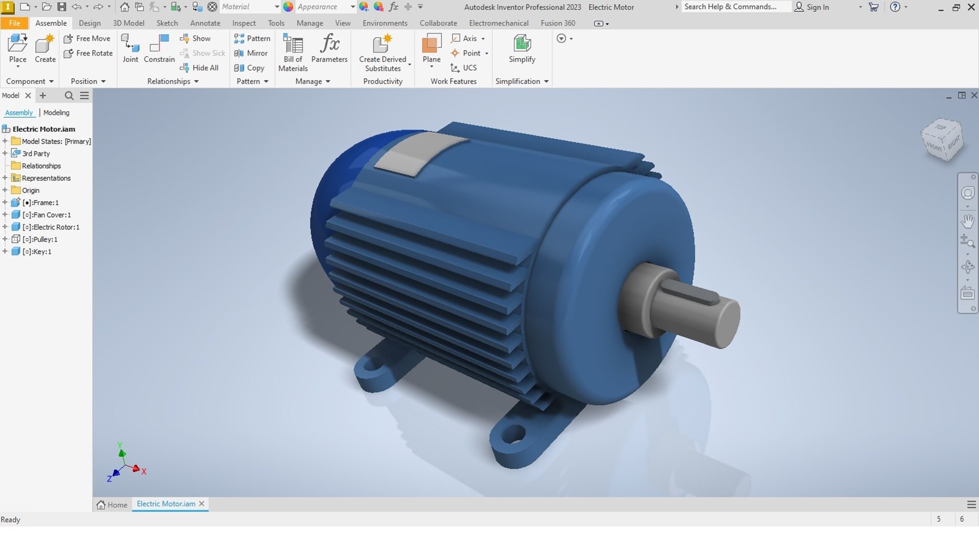 Electric Motor 3D Model - TurboSquid 2095035