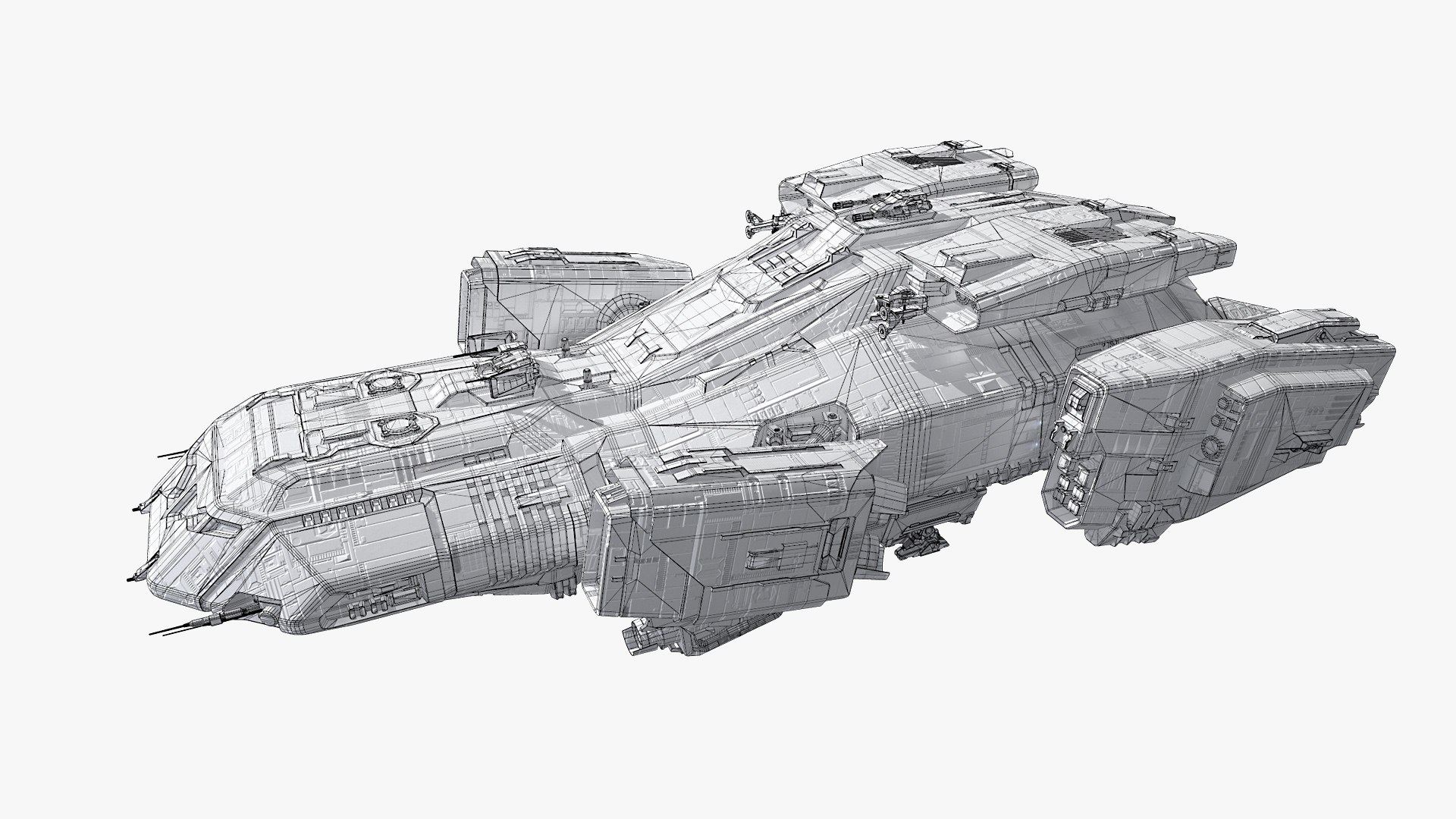 ATLAS Starship Model - TurboSquid 1996210